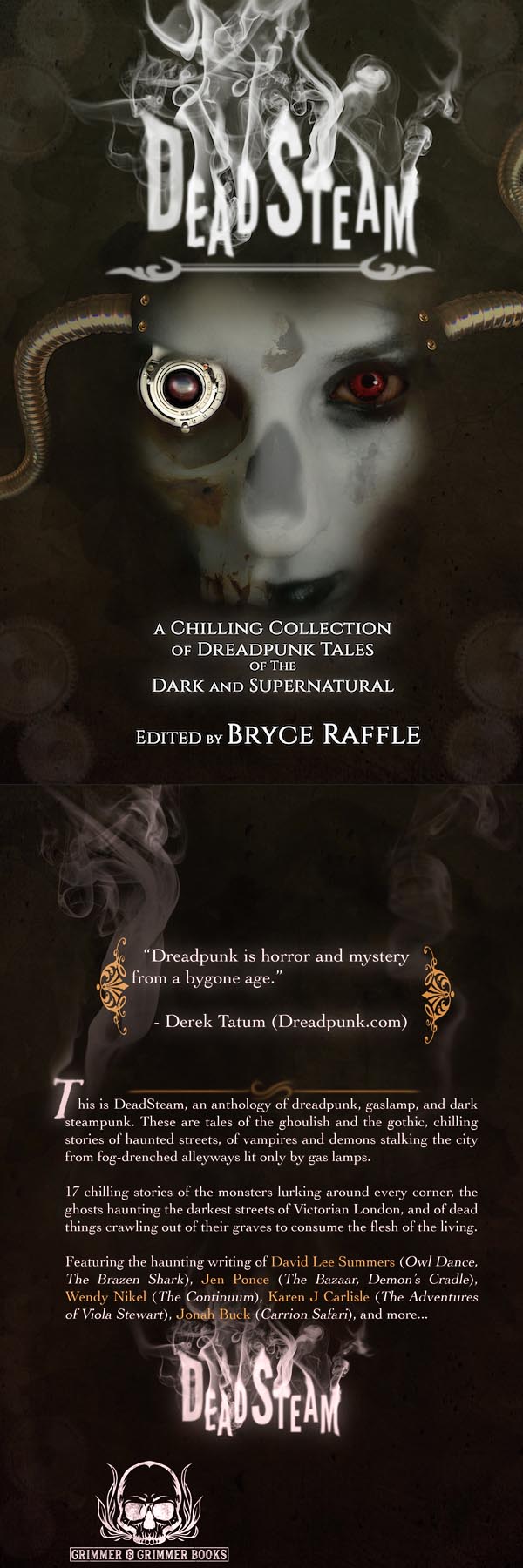 A dreadpunk, gaslamp, and dark steampunk anthology: DeadSteam – Lori ...